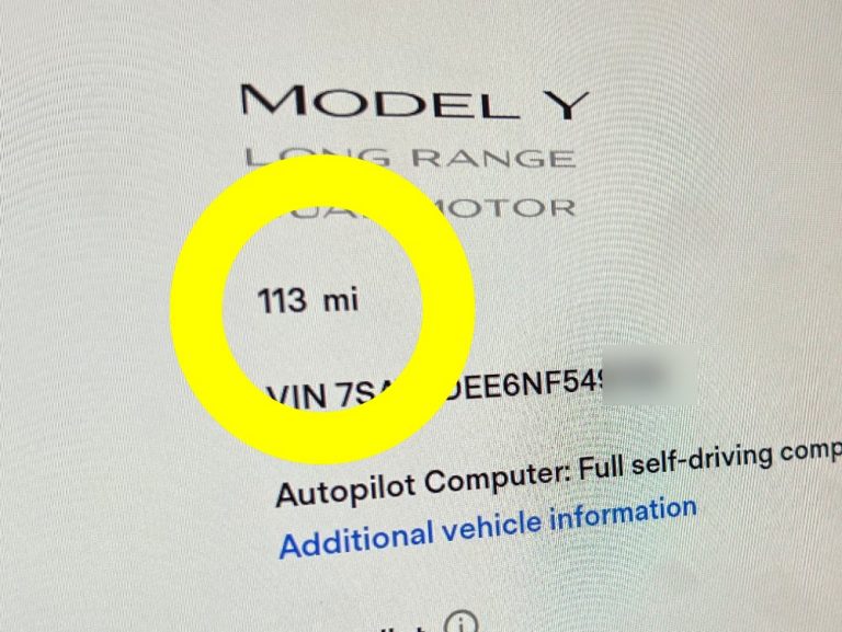 How to find odometer mileage of a Tesla car - EVchargerReviews.net