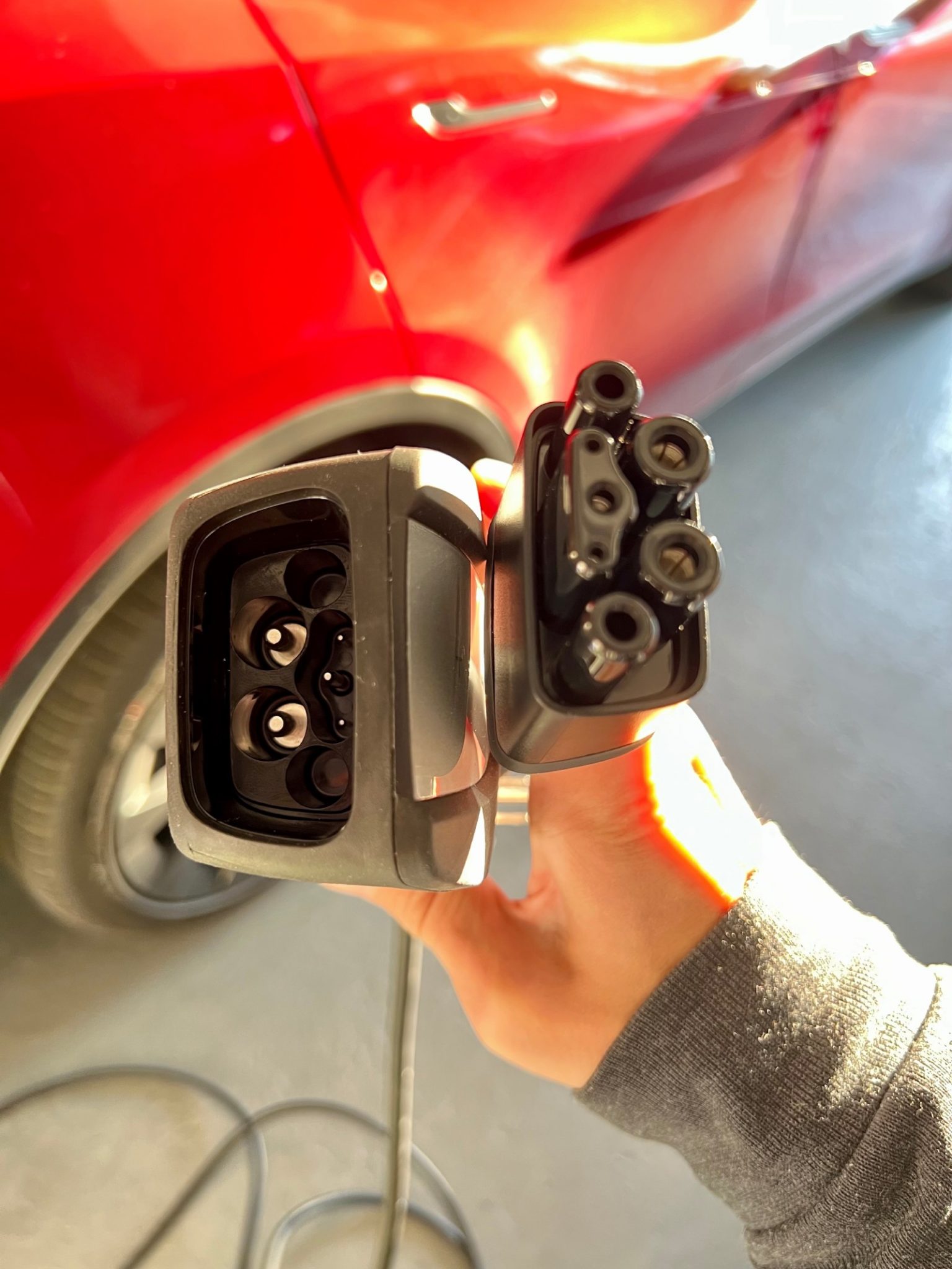 How to Change Tesla Mobile Connector Adapters - EVchargerReviews.net