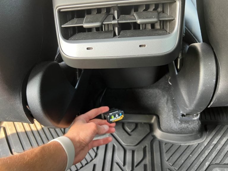 How to see a Tesla's battery temperature - EVchargerReviews.net
