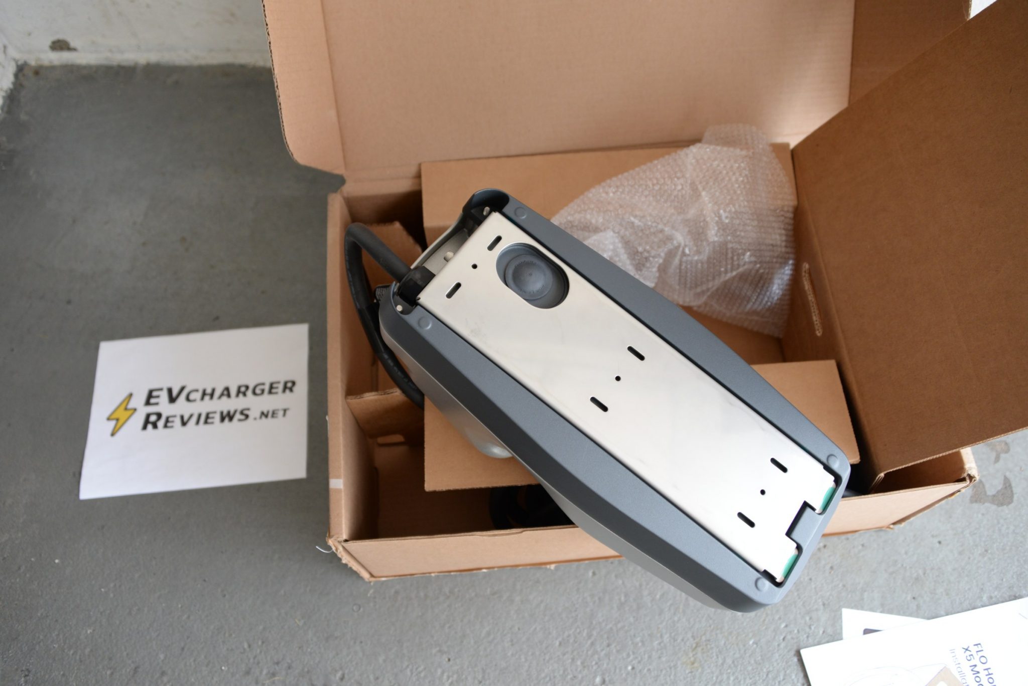 FLO Home X5 EV Charger - Full Review - EVchargerReviews.net