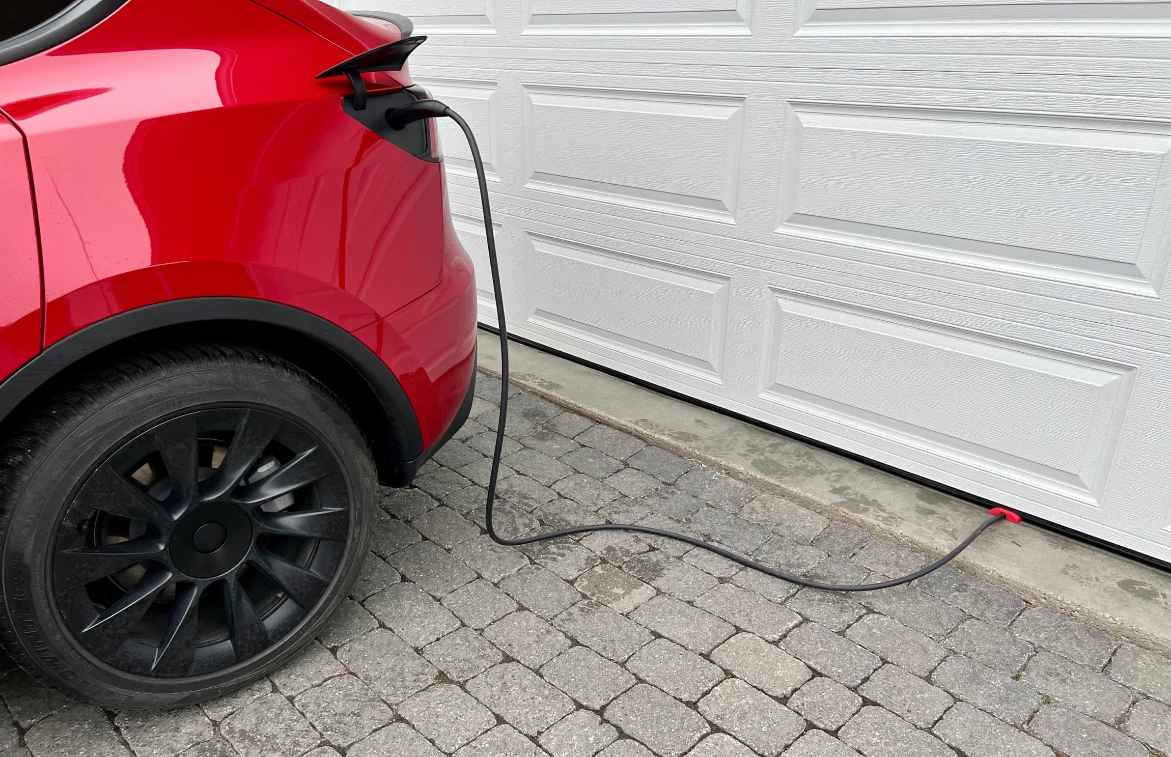 EV Charging Cable Protector for Garage Door - Buy or Print Your Own