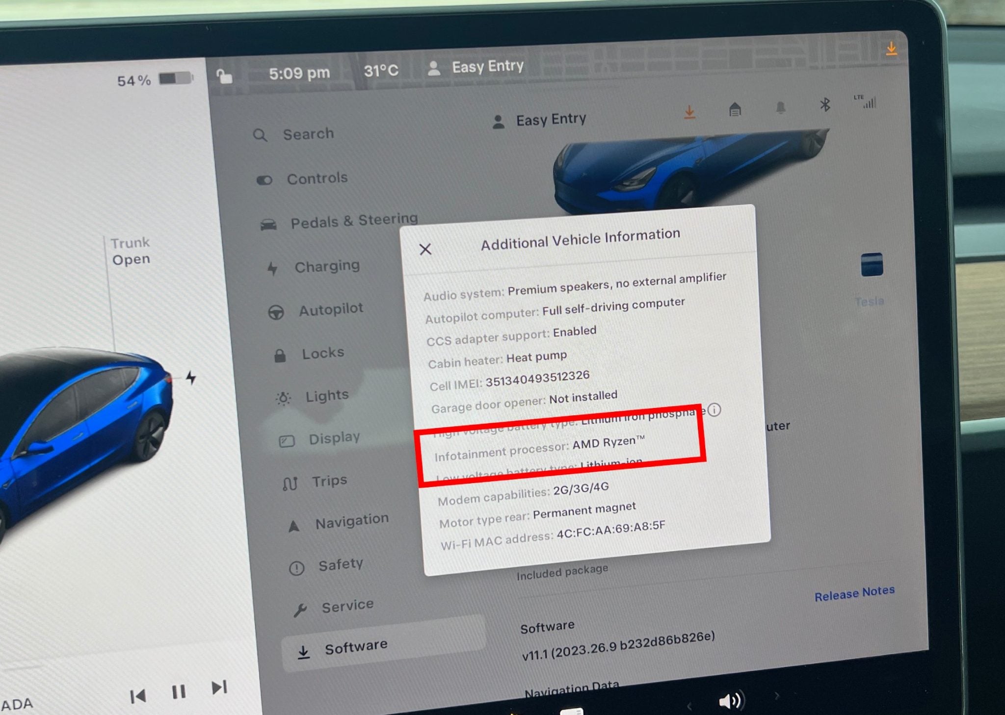 How to check if your Tesla has the AMD Ryzen CPU/APU ...