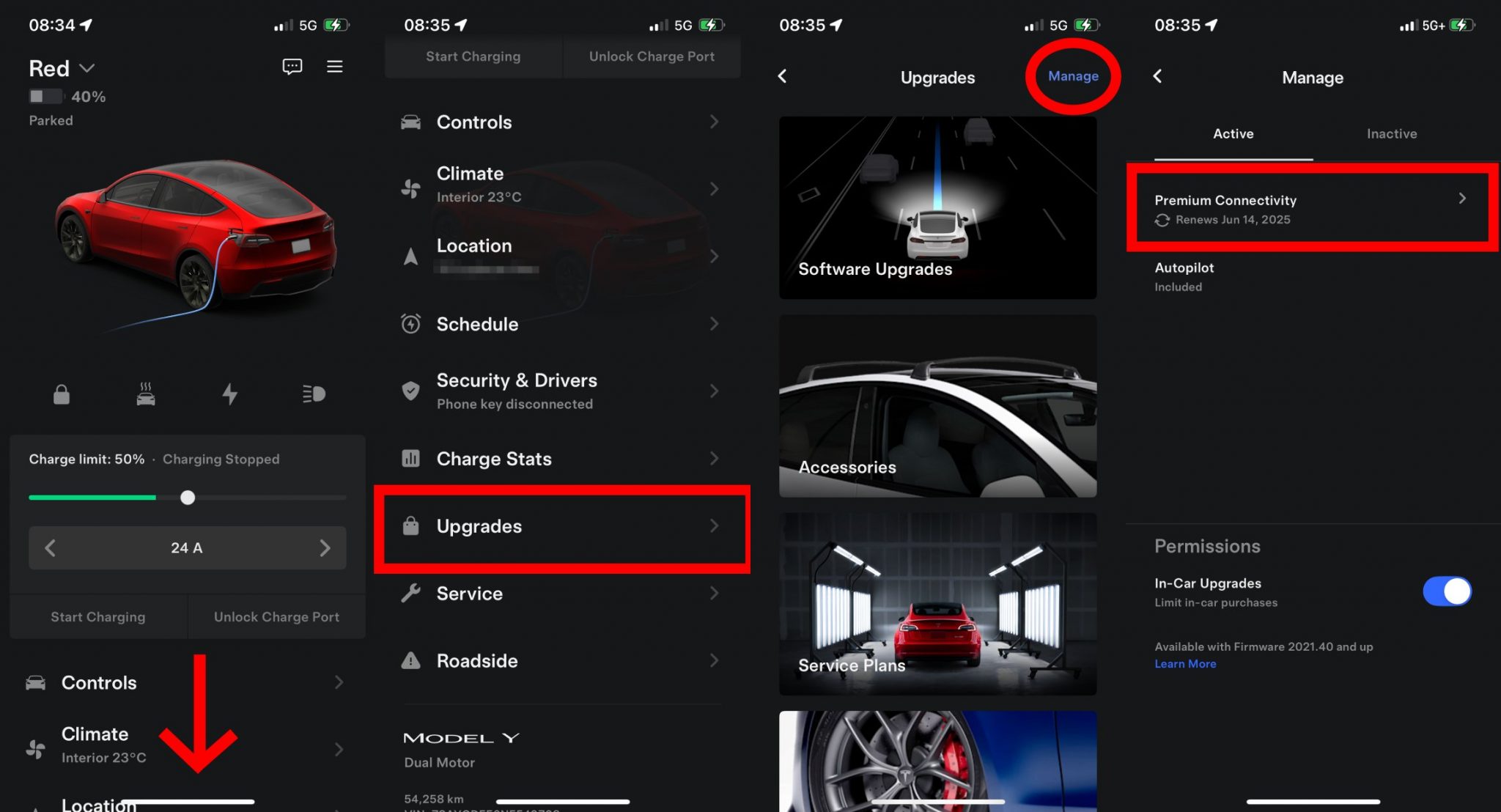 How to cancel Premium Connectivity Subscription for Tesla ...